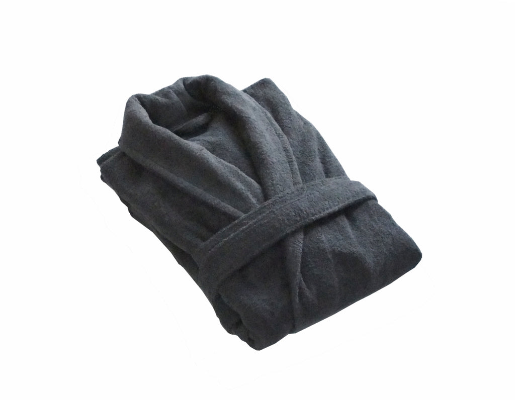 Terry Towelling Bath Robe 100% Cotton with Belt — www.thehouseofemily.com